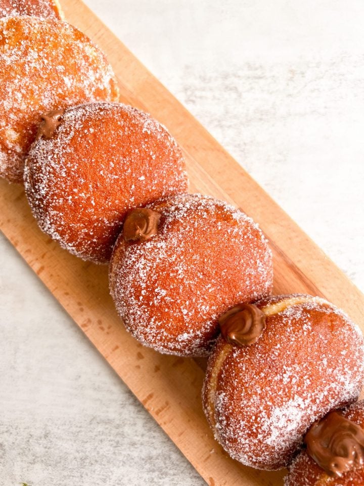 Nutella Donuts Recipe (Tangzhong Based) - BAKE WITH ZOHA