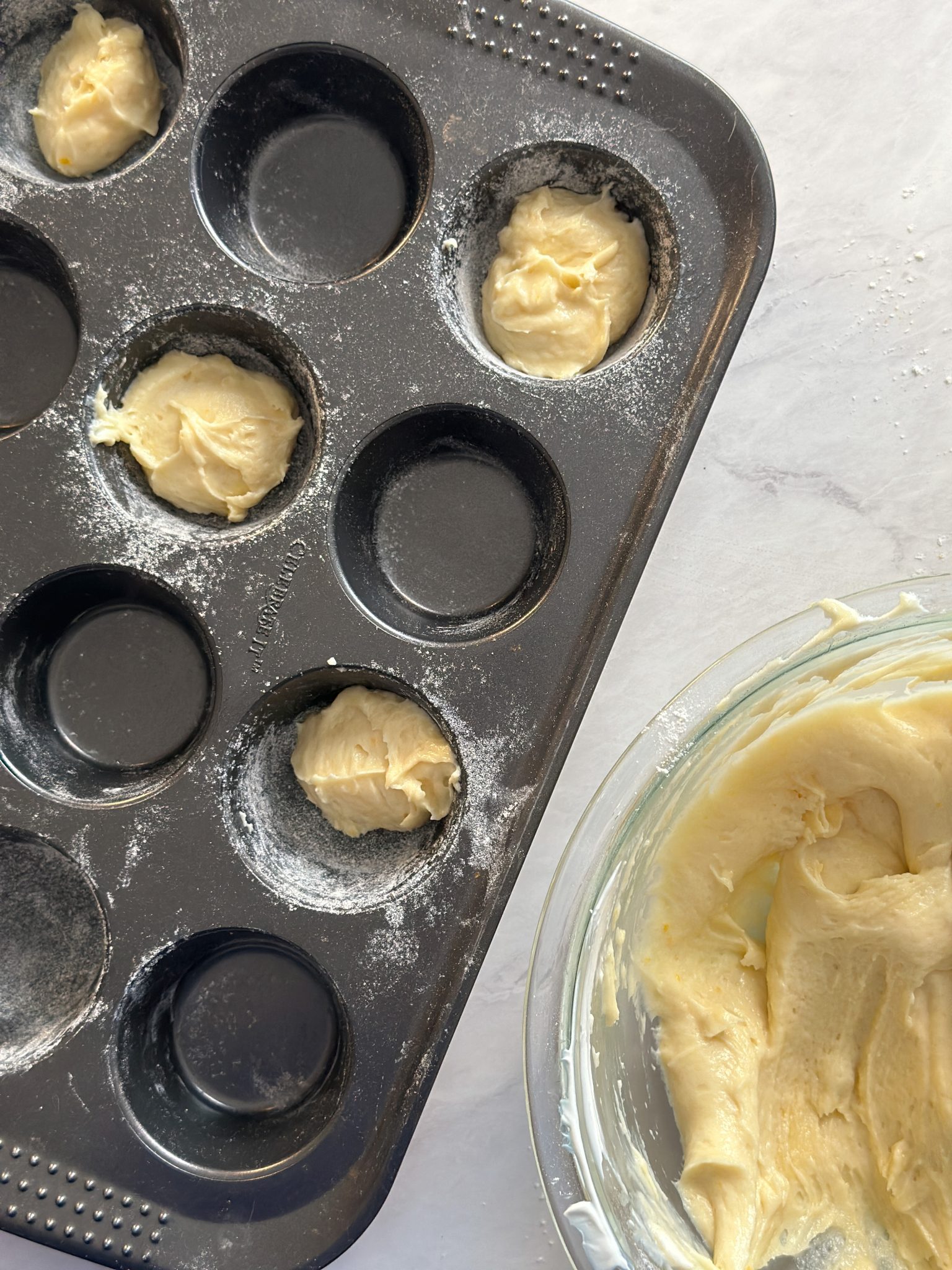 Easy Lemon Blueberry Muffins Recipe (One-Bowl)