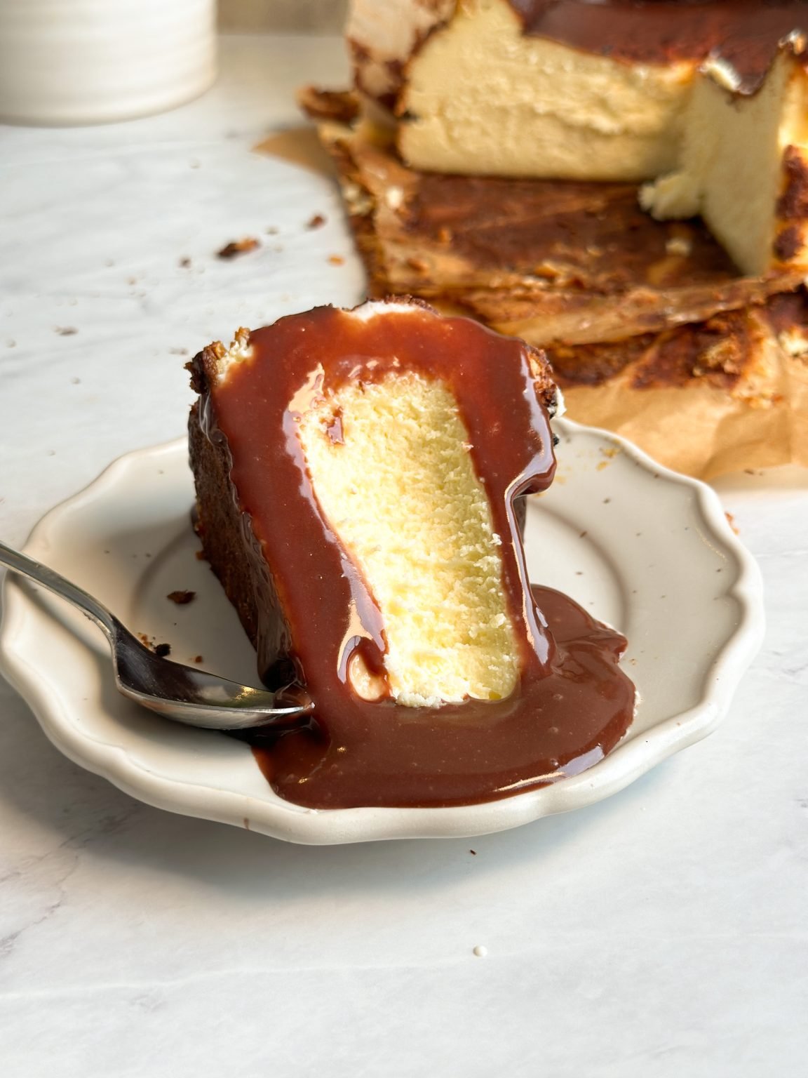 Burnt Basque Cheesecake (Viyana Kahvesi)