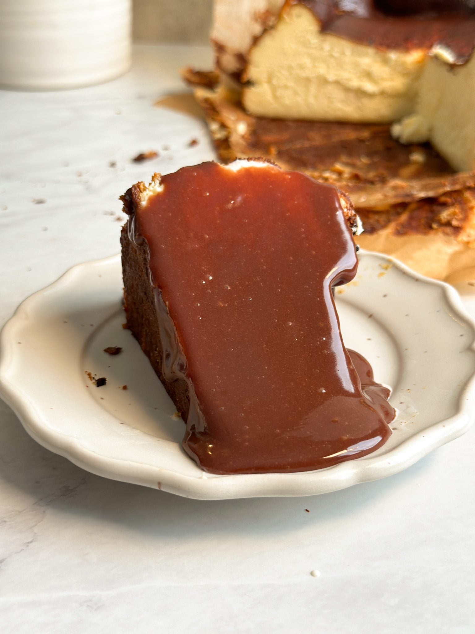 Burnt Basque Cheesecake (Viyana Kahvesi)