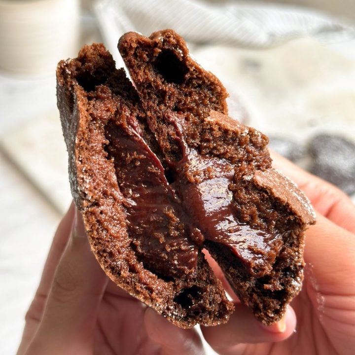 The Best Chocolate Molten Lava Cookies - BAKE WITH ZOHA