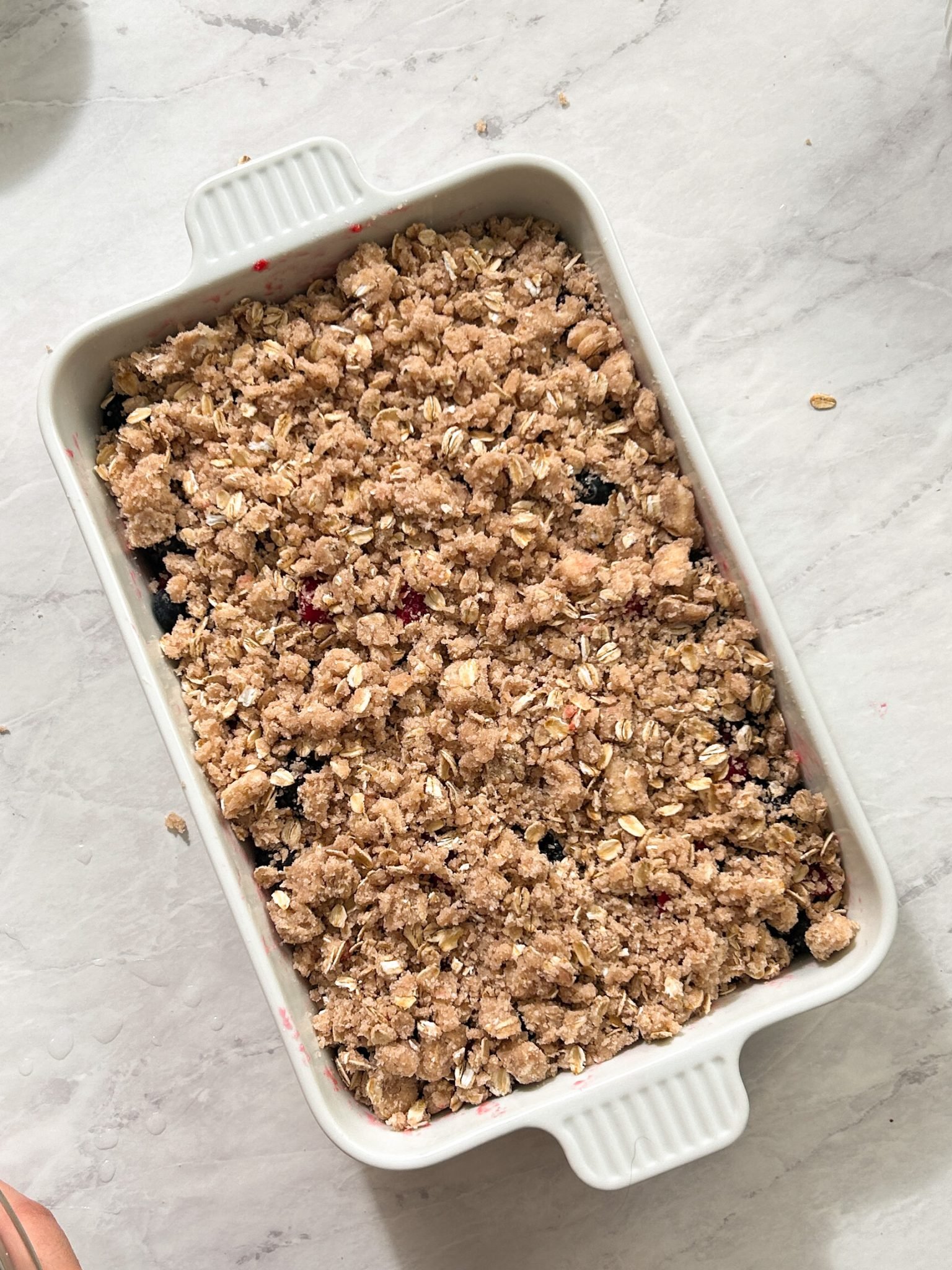Easy Triple Berry Crumble With Oats - BAKE WITH ZOHA
