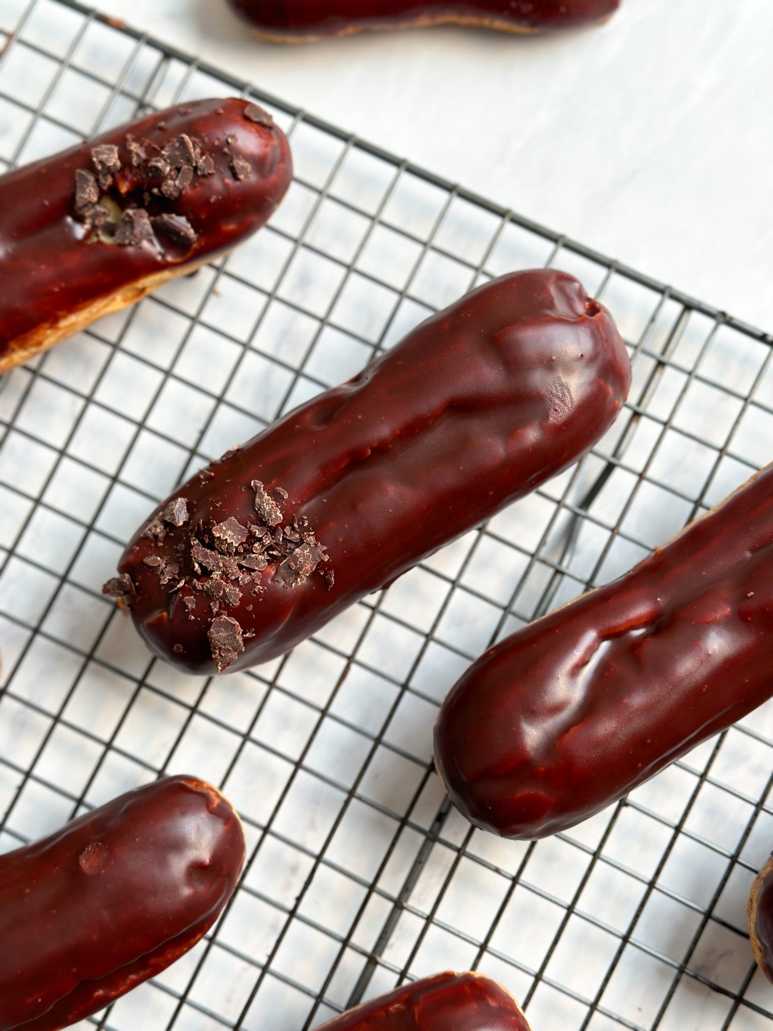 Foolproof Chocolate Eclairs - BAKE WITH ZOHA