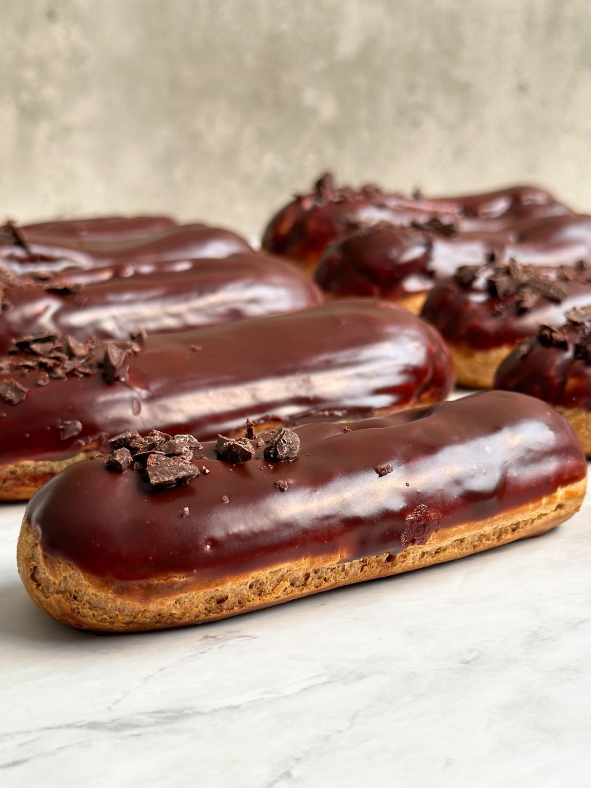 Foolproof Chocolate Eclairs - BAKE WITH ZOHA