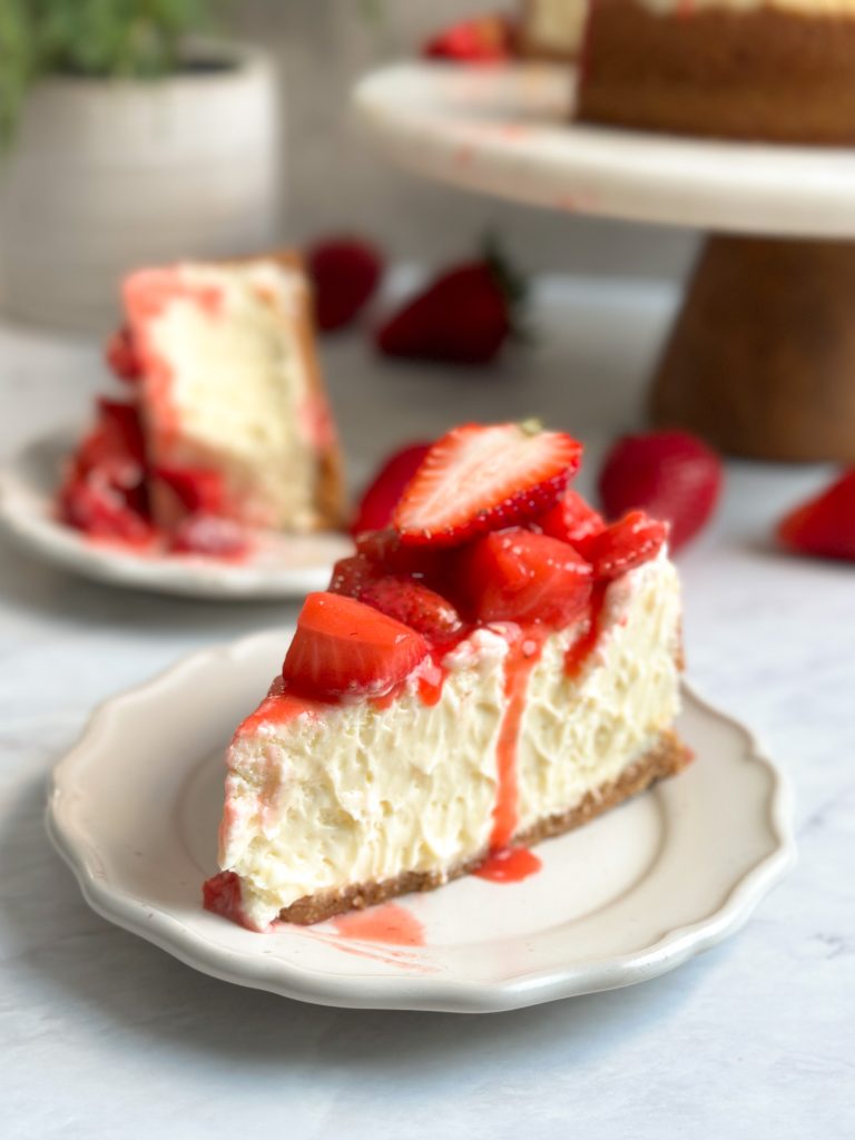 The BEST Strawberry Cheesecake - BAKE WITH ZOHA