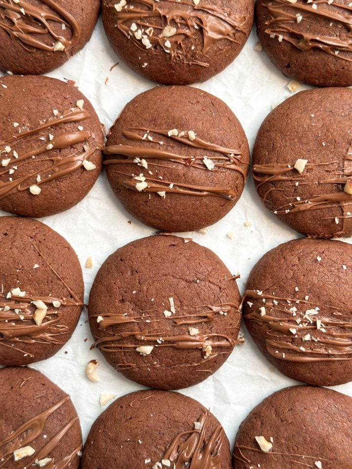 3 Ingredient Nutella Cookies (20 minutes) - BAKE WITH ZOHA