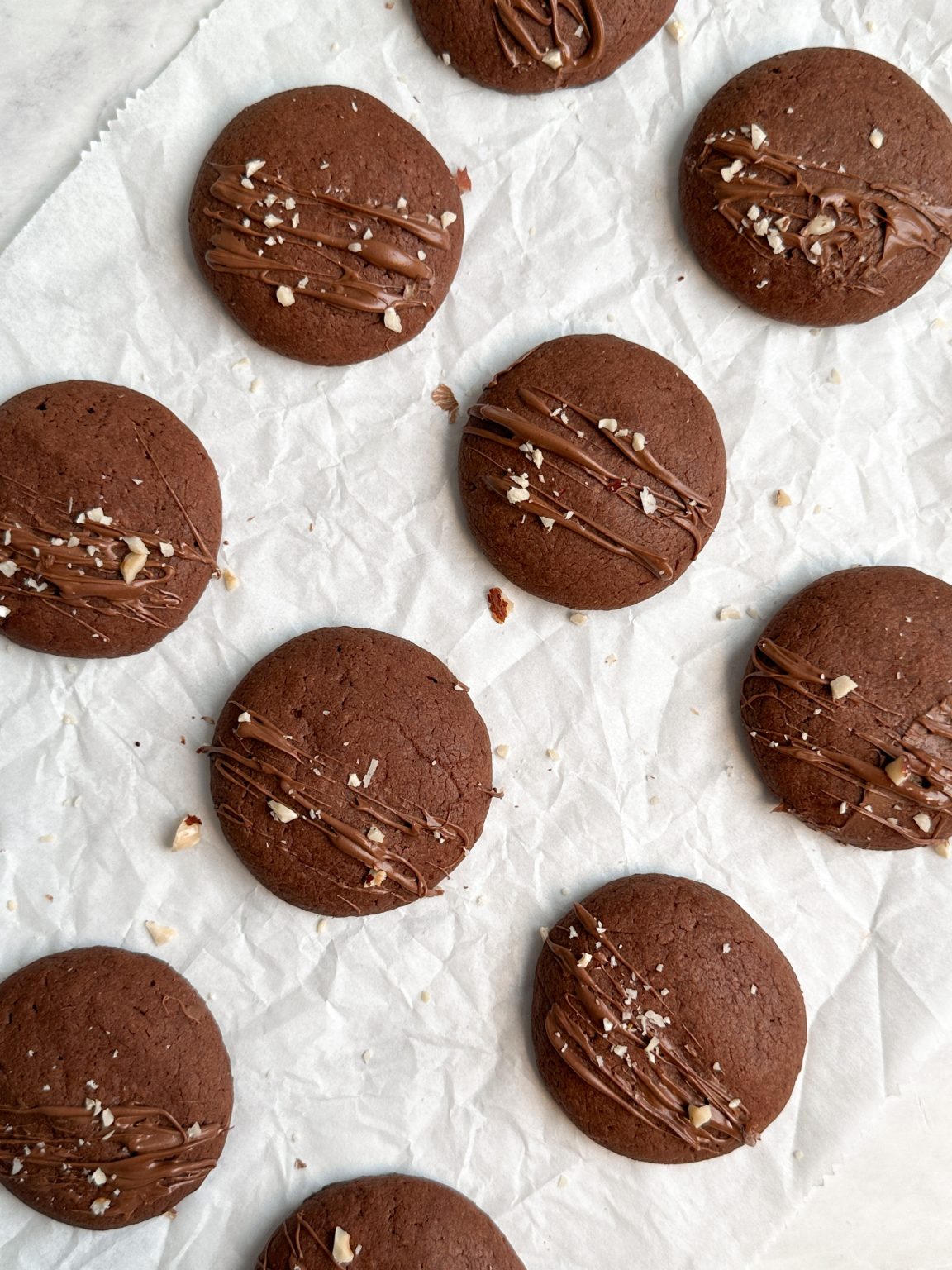 3 Ingredient Nutella Cookies (20 minutes) - BAKE WITH ZOHA