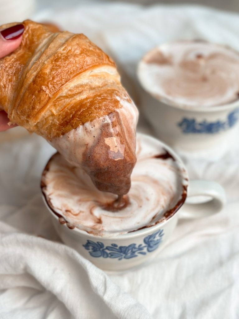 Paris Hot Chocolate Recipe (Angelina Cafe) - BAKE WITH ZOHA