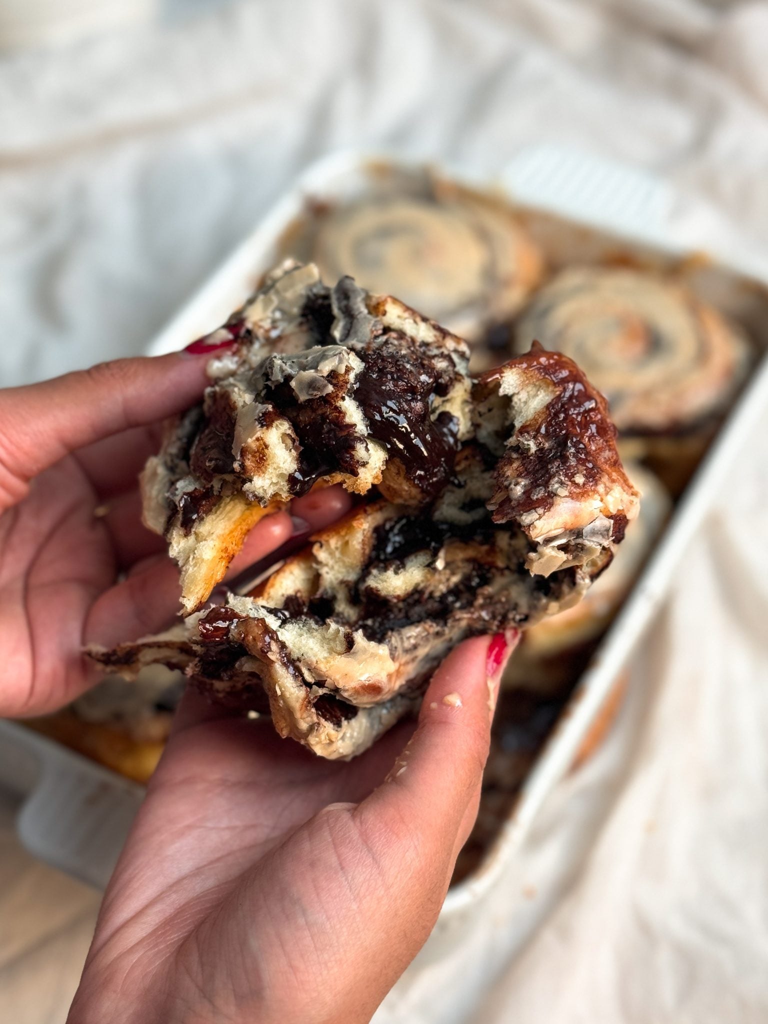 Super Soft Chocolate Espresso Rolls - BAKE WITH ZOHA