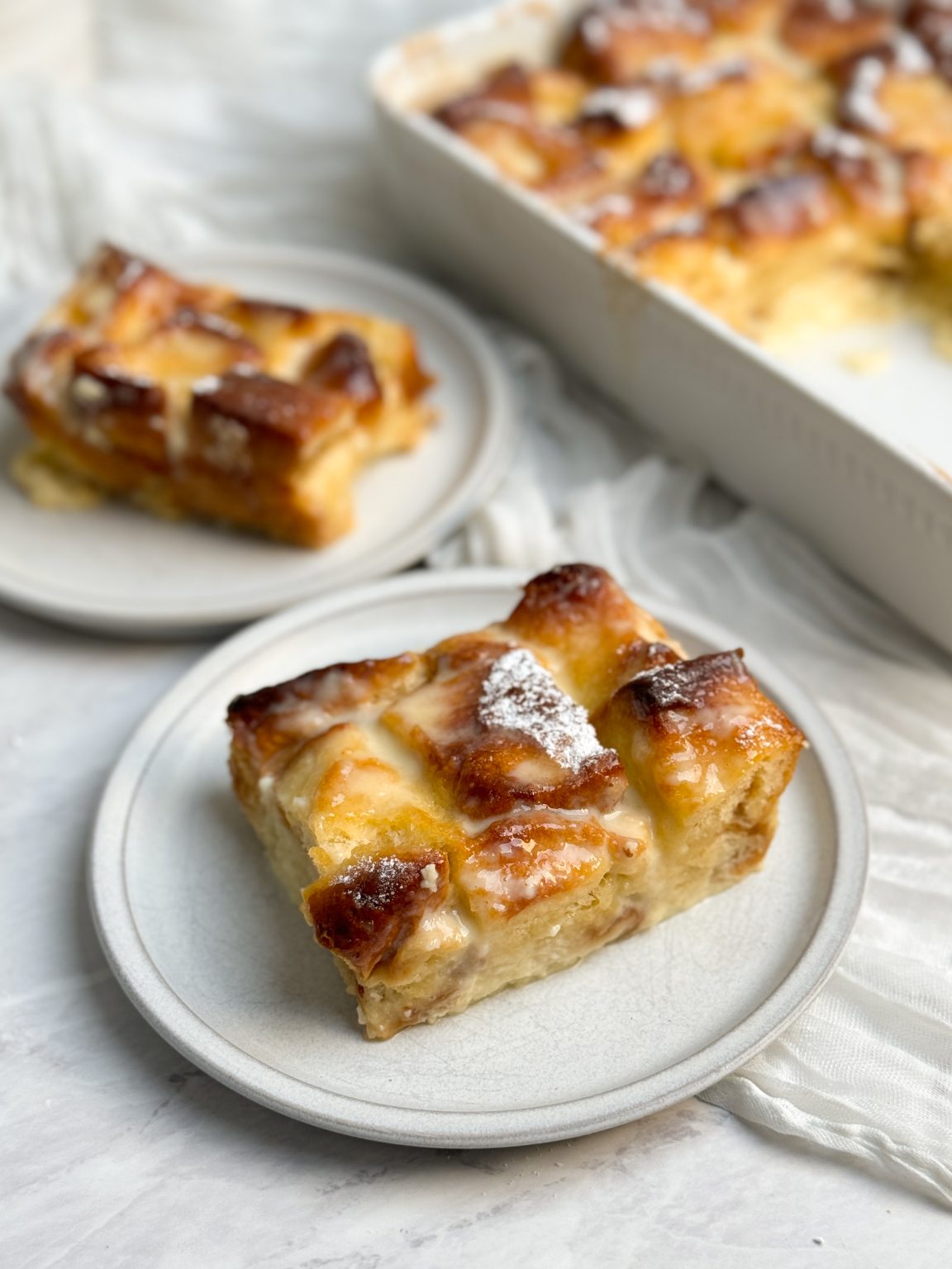 Best Easy Vanilla Bread Pudding - BAKE WITH ZOHA