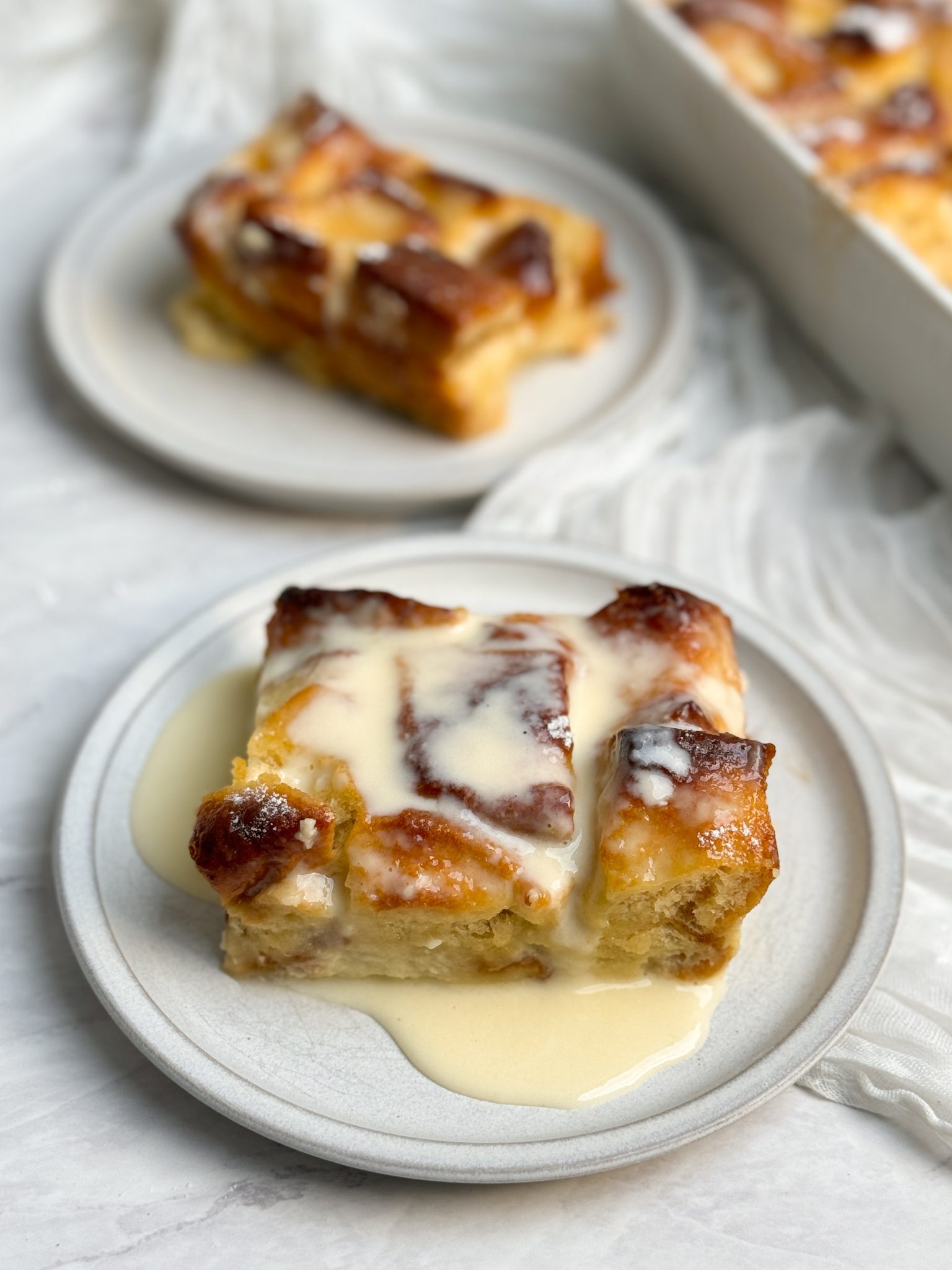 Best Easy Vanilla Bread Pudding - BAKE WITH ZOHA