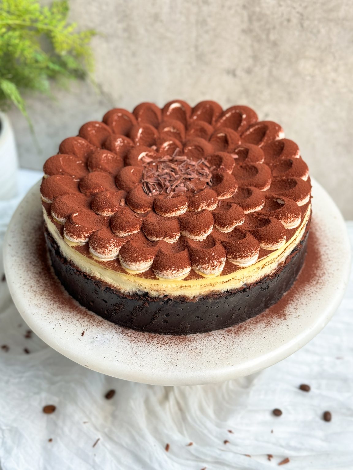 Baked Tiramisu Cheesecake - BAKE WITH ZOHA