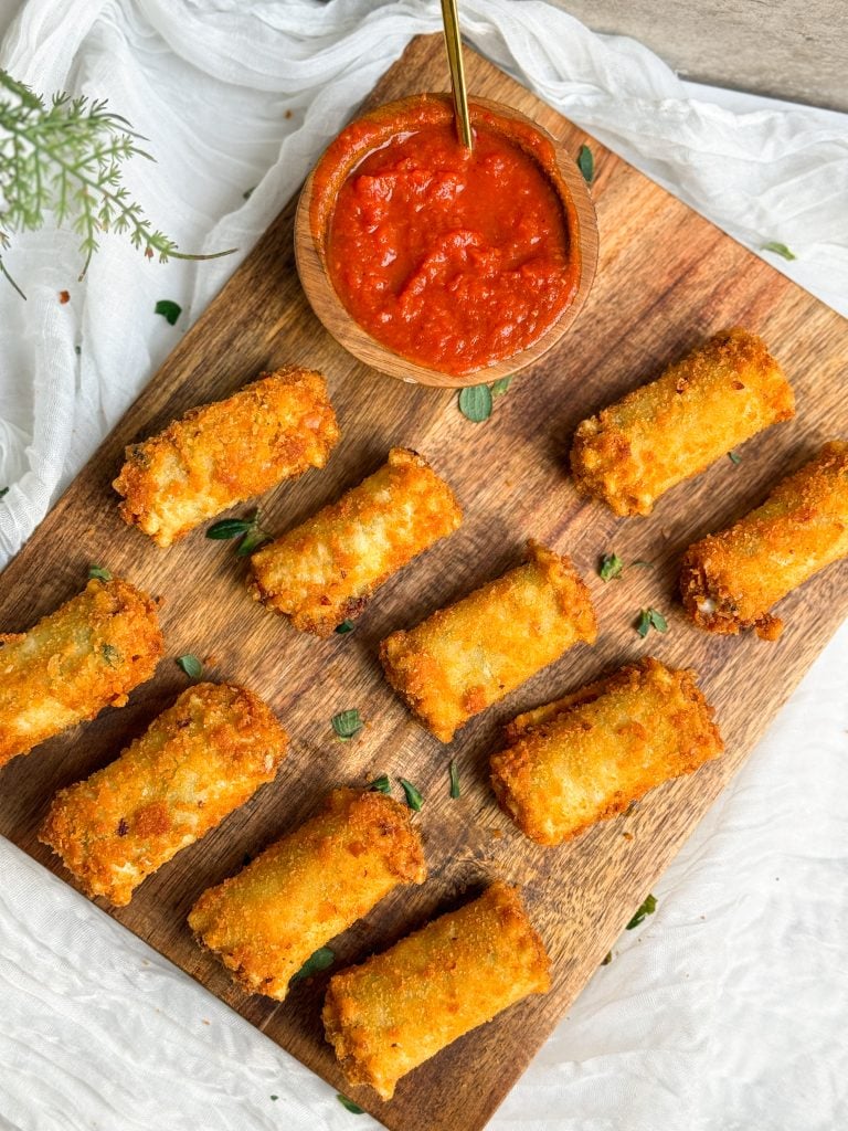Crispy Fried Lasagna Rolls