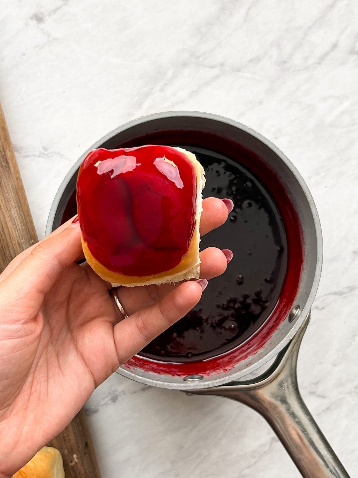 Strawberry Cheesecake Buns - BAKE WITH ZOHA