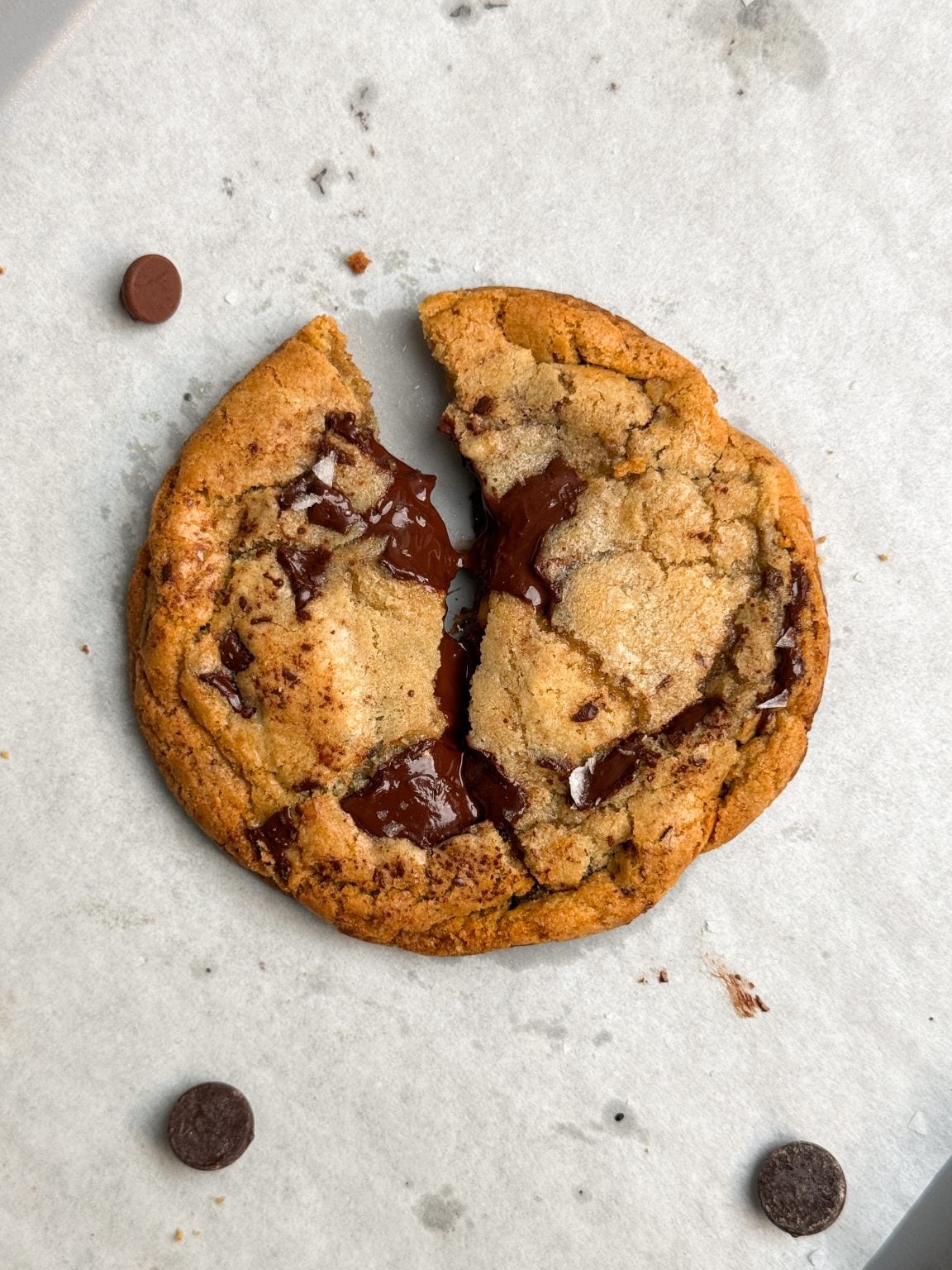 Single Serve Chocolate Chip Cookie