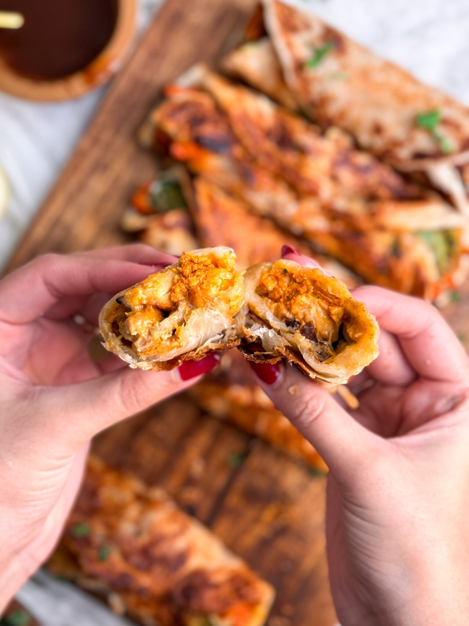 Chicken Tikka Paratha Rolls - BAKE WITH ZOHA