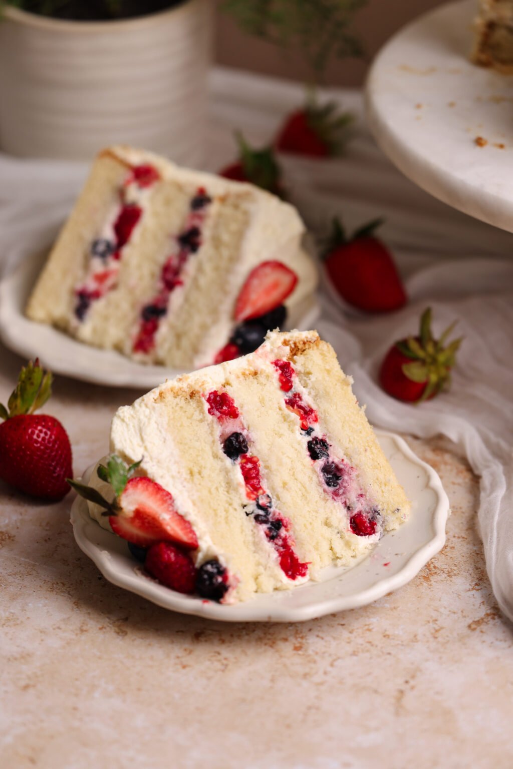 Berry Chantilly Cake - BAKE WITH ZOHA