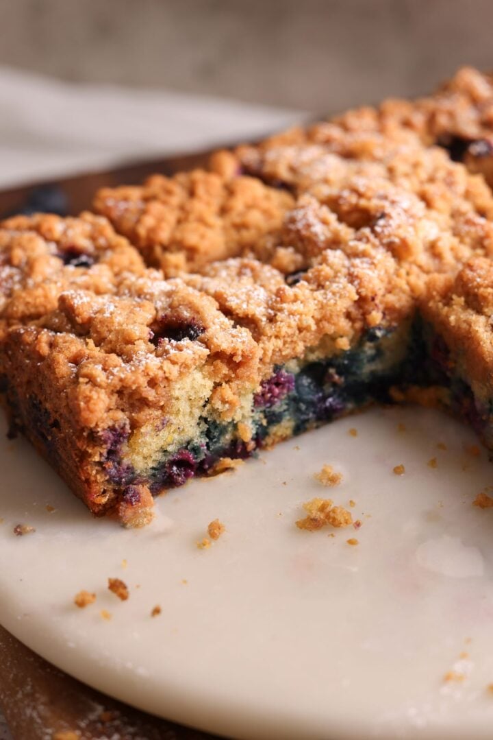 Blueberry Coffee Cake - BAKE WITH ZOHA
