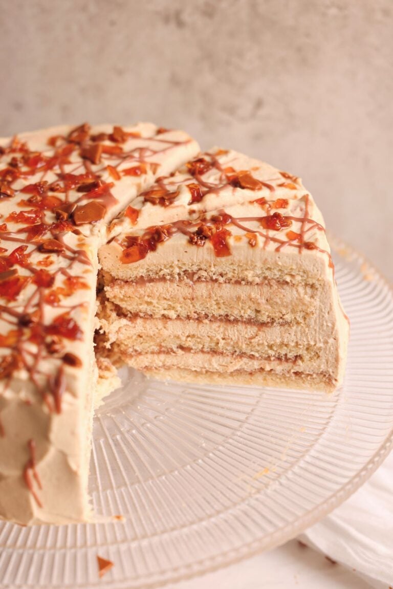 Caramel Cloud Cake - BAKE WITH ZOHA