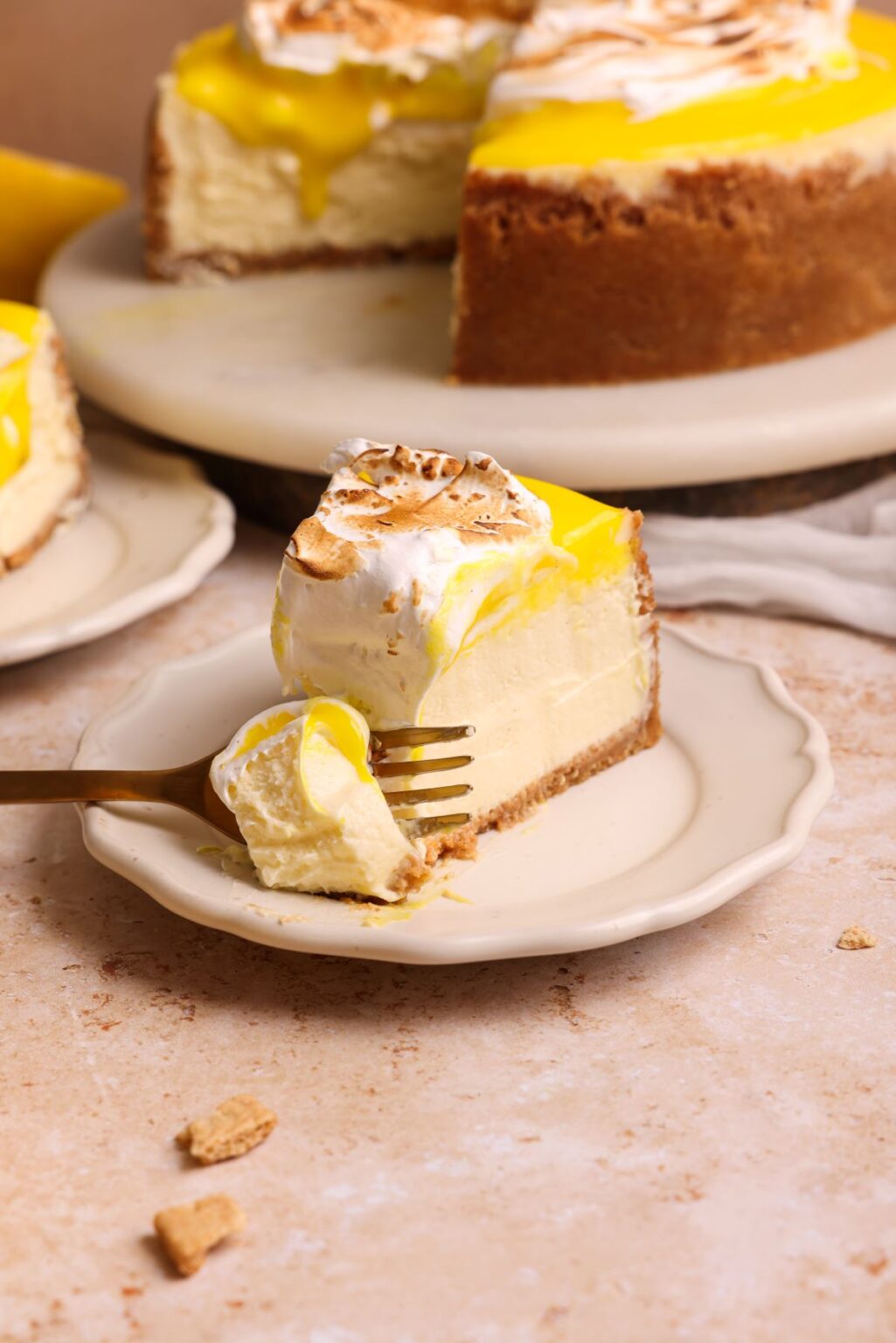 Lemon Meringue Cheesecake - BAKE WITH ZOHA