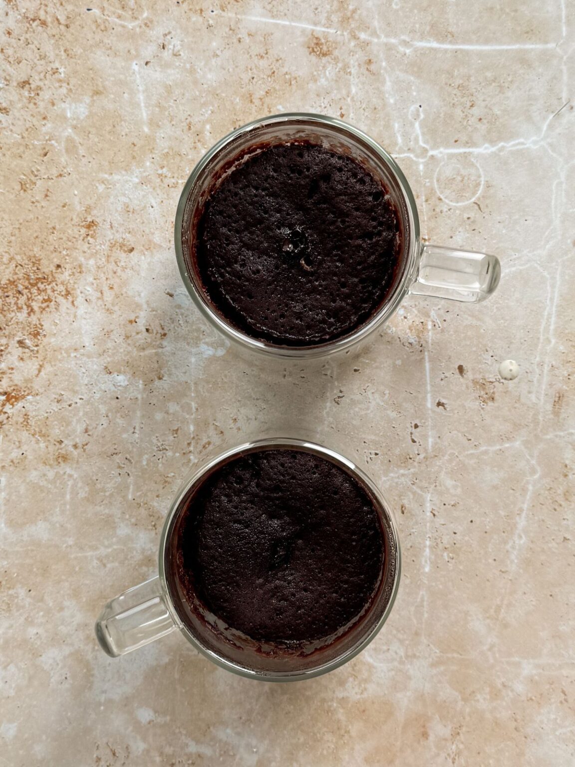 Hot Chocolate Mug Cakes For Two - BAKE WITH ZOHA