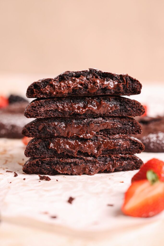 The Best Crumbl Chocolate Molten Lava Cookies - BAKE WITH ZOHA