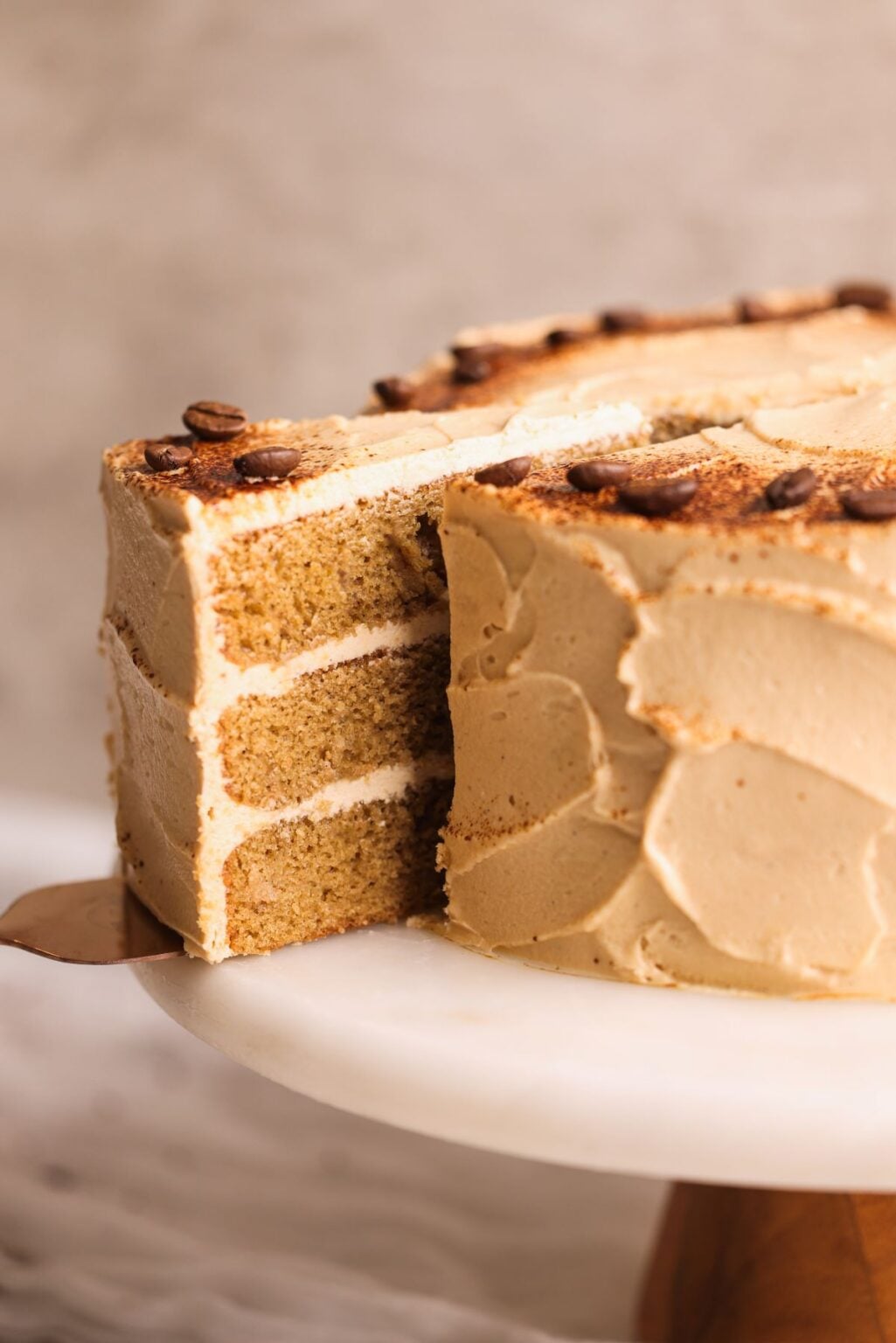 Espresso Cake (Coffee Layer Cake) - BAKE WITH ZOHA