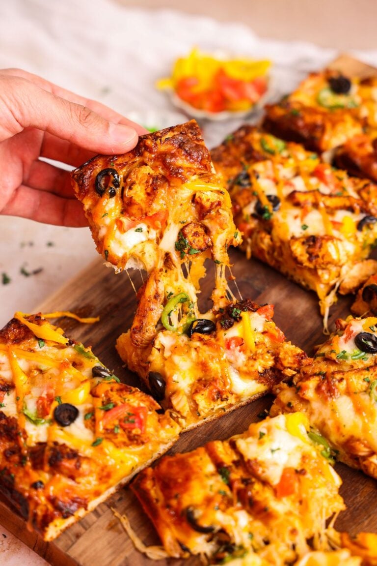 Chipotle Chicken Pizza - BAKE WITH ZOHA