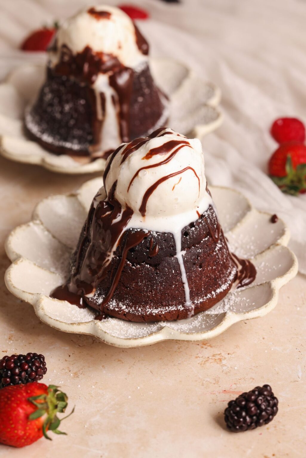 Perfect Chocolate Lava Cakes - BAKE WITH ZOHA