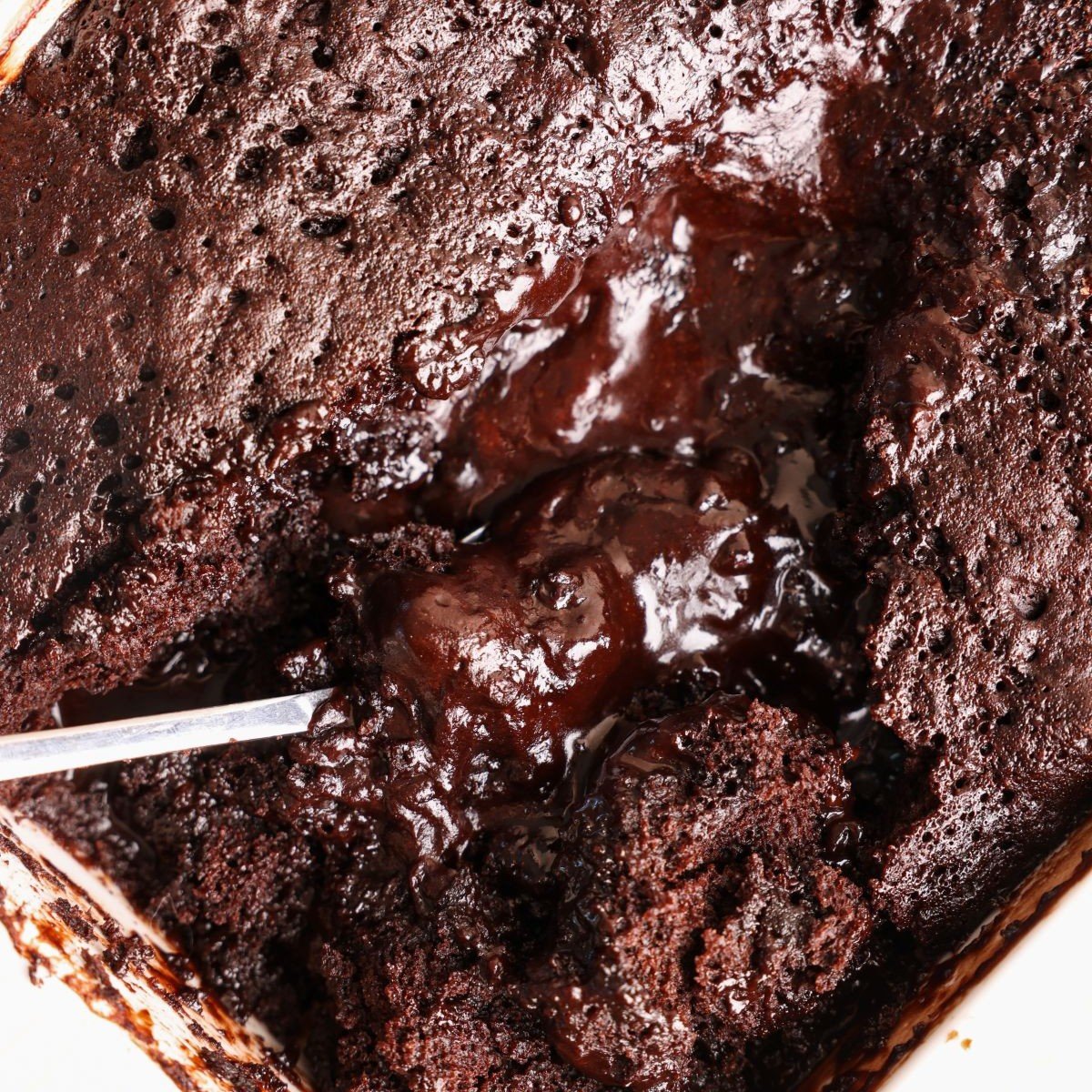 Microwave Chocolate Pudding Cake - BAKE WITH ZOHA