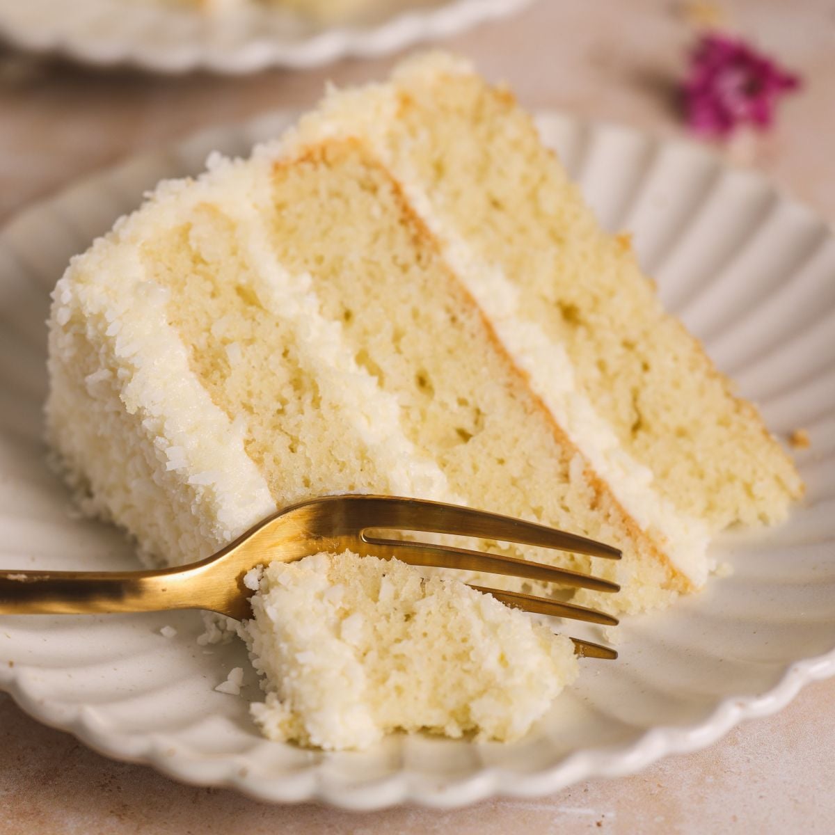 Soft, Moist and Easy Coconut Cake - BAKE WITH ZOHA
