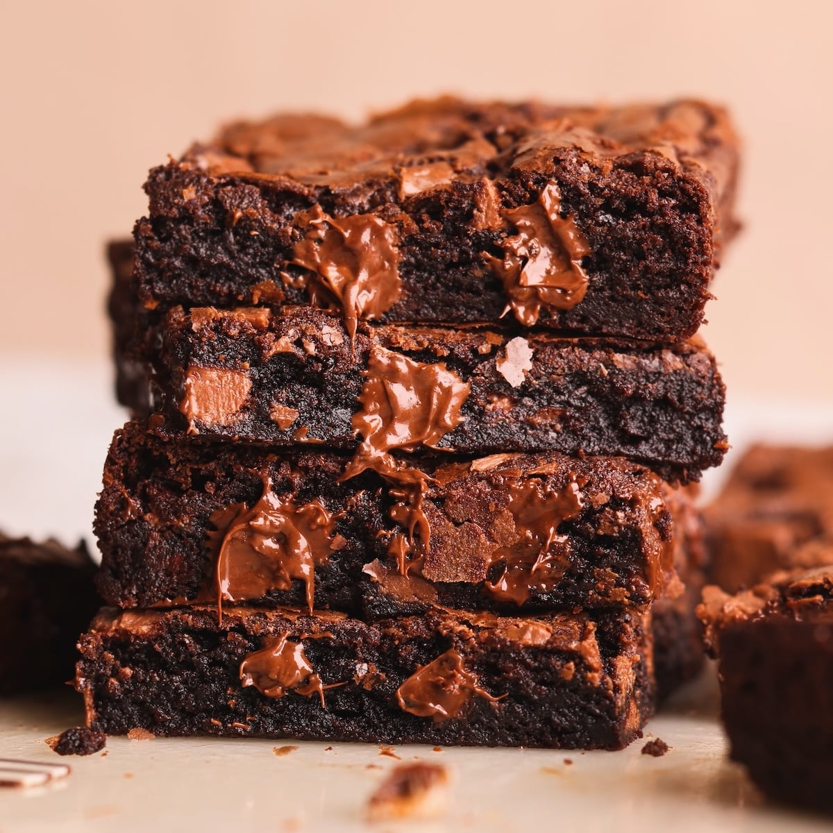 Easy Chewy Cocoa Powder Brownies - BAKE WITH ZOHA
